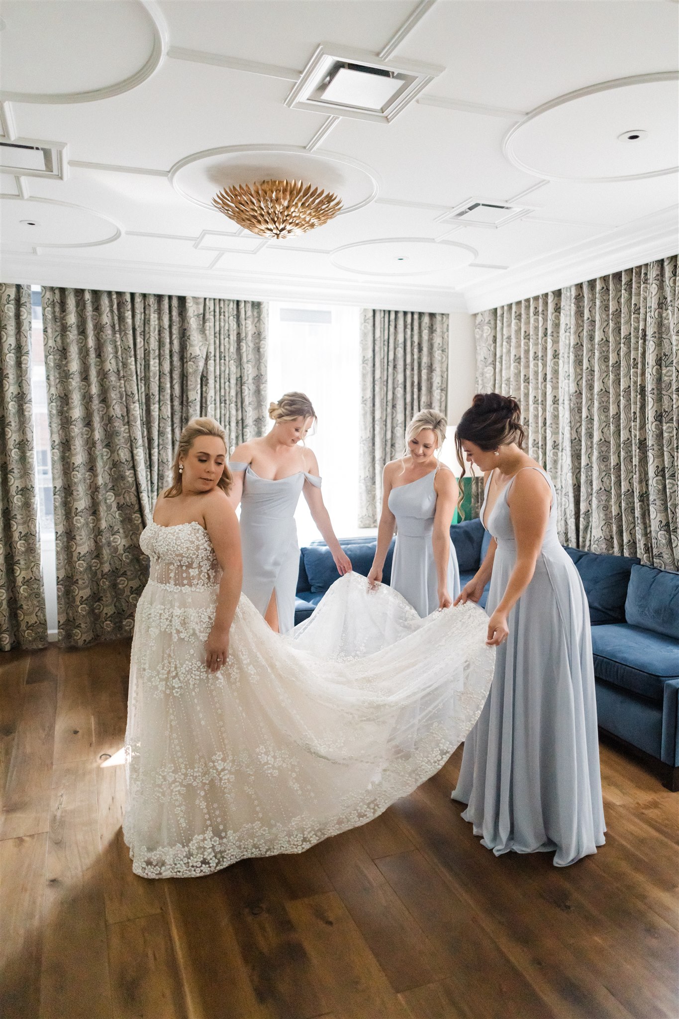 Glam Hotel Monaco Wedding - Steven Dray Photography